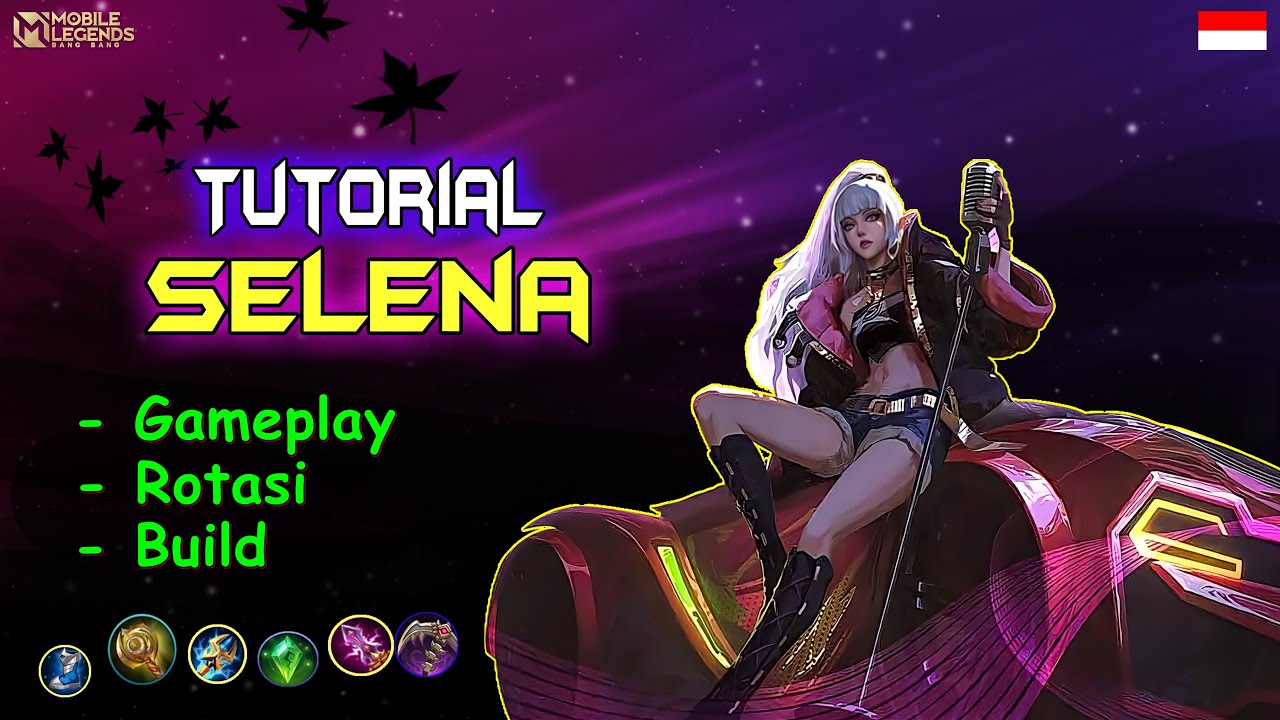 BUILD SELENA TERSAKIT 2022 | Gameplay Tutorial selena skin STUN | video ...