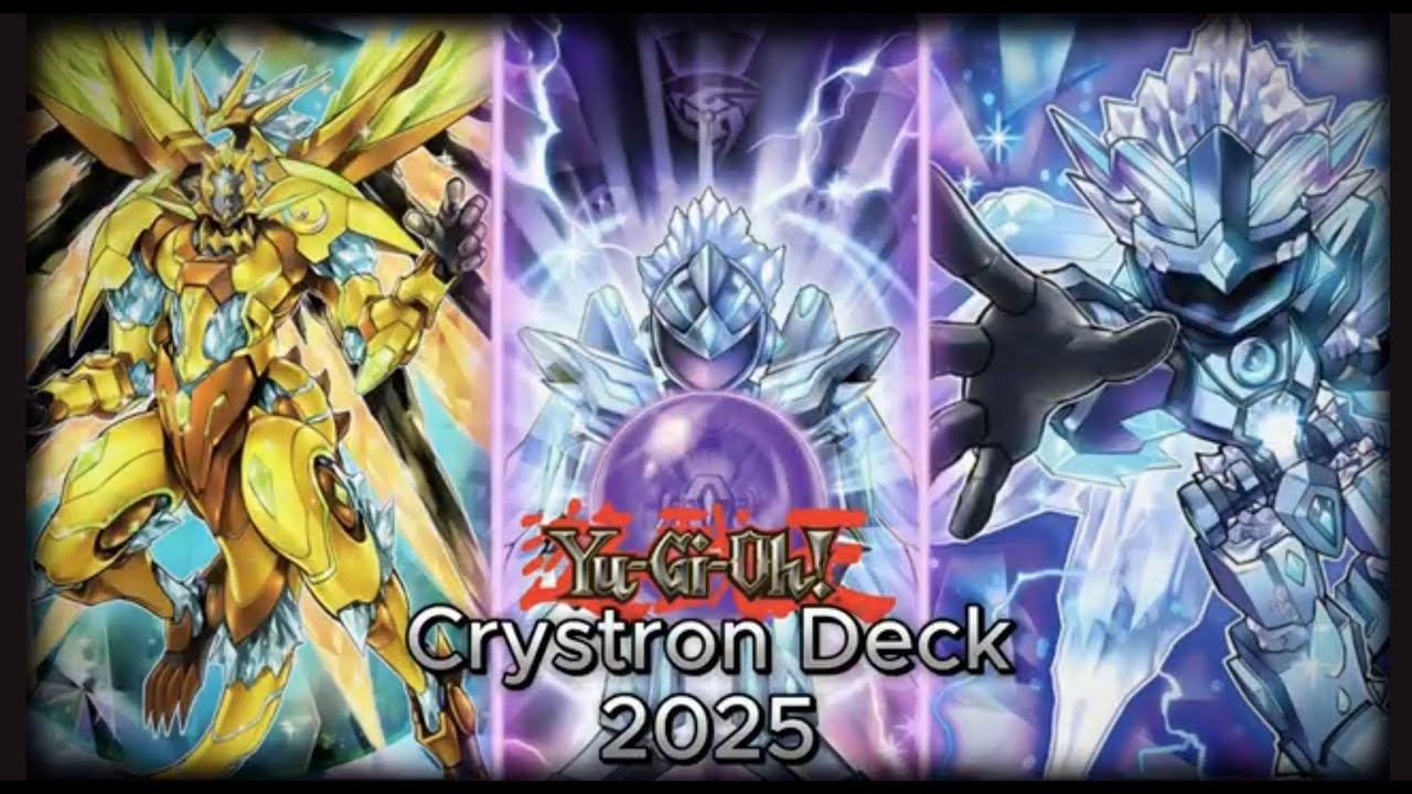 YuGiOh Crystron Deck 2025 - YouTube