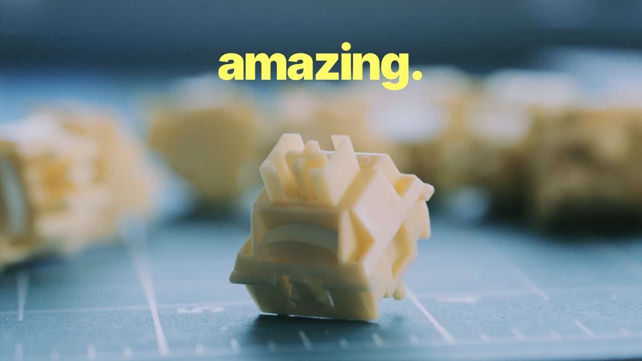 Why Pear Switches are Endgame Light Tactiles - YouTube