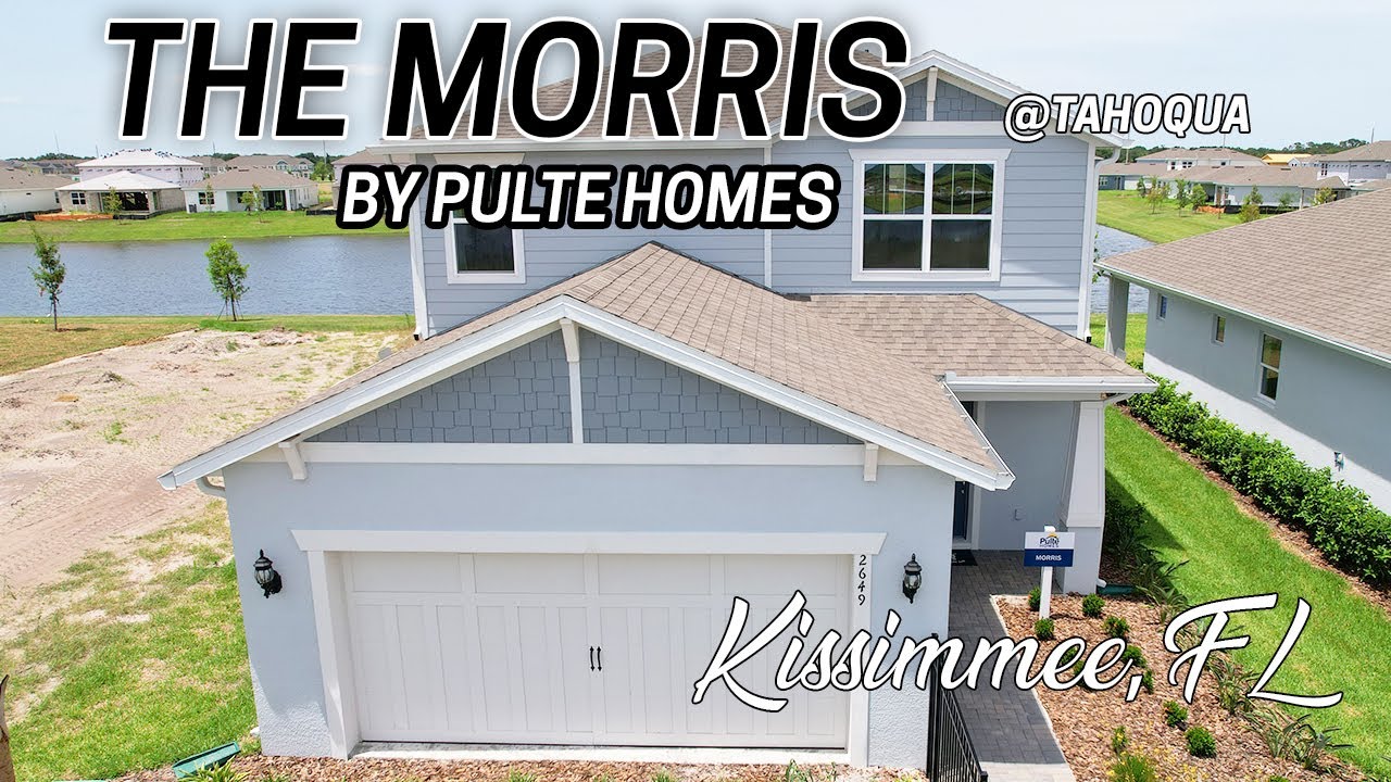 Kissimmee, FL | Pulte Homes | Morris Floor Plan | 2,207 sq ft | Tahoqua ...