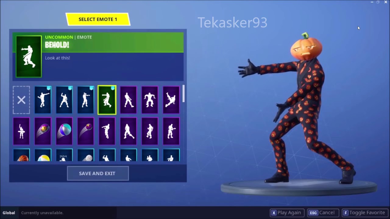 NEW Behold Leaked Fortnite Dance Emote EPIC - YouTube