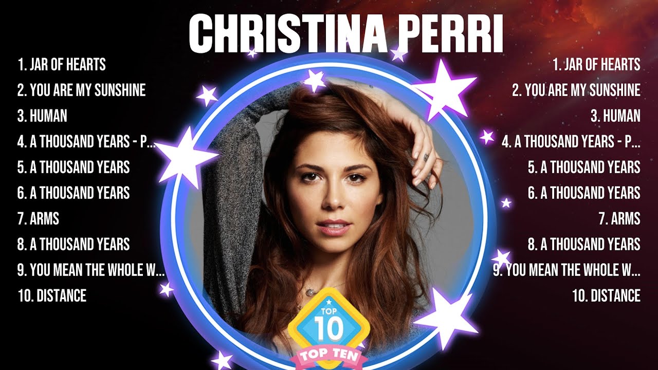 Christina Perri Top Hits Popular Songs - Top 10 Song Collection - YouTube