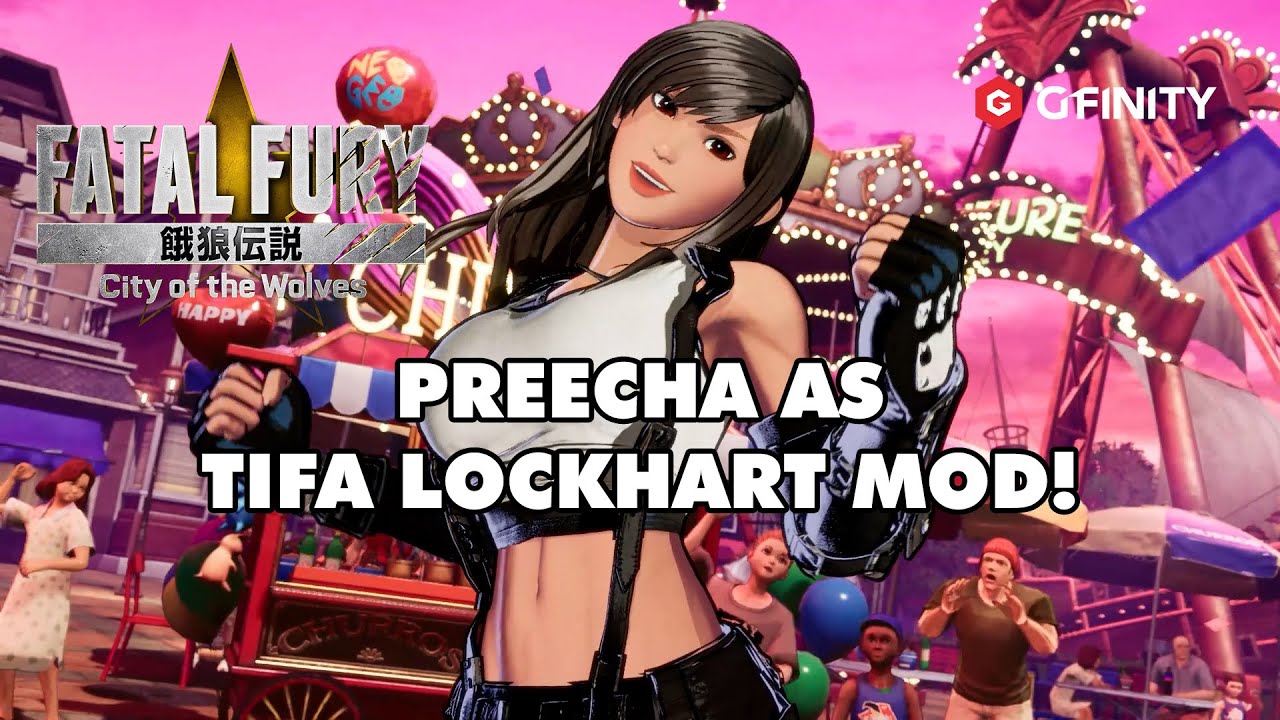 Tifa Lockhart Takes Over Fatal Fury! Preecha's Stunning Tifa Costume Mod - YouTube