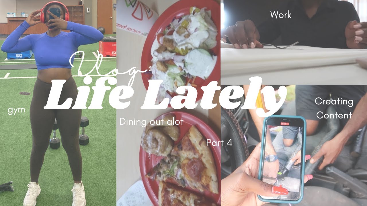Random days | Everyday life | Life lately Vlog | work, dining out, gym+ ...