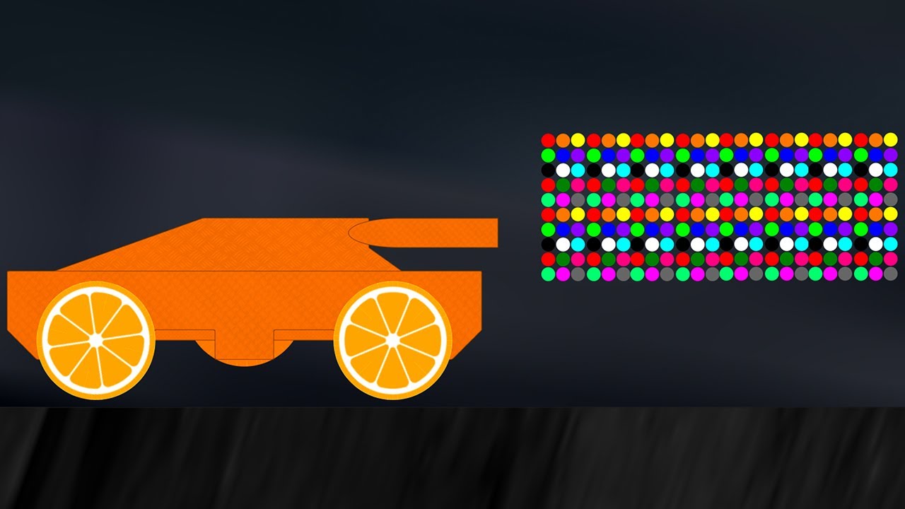 Escape Tank Mikan - All Colors Marble Survival Race in Algodoo - YouTube