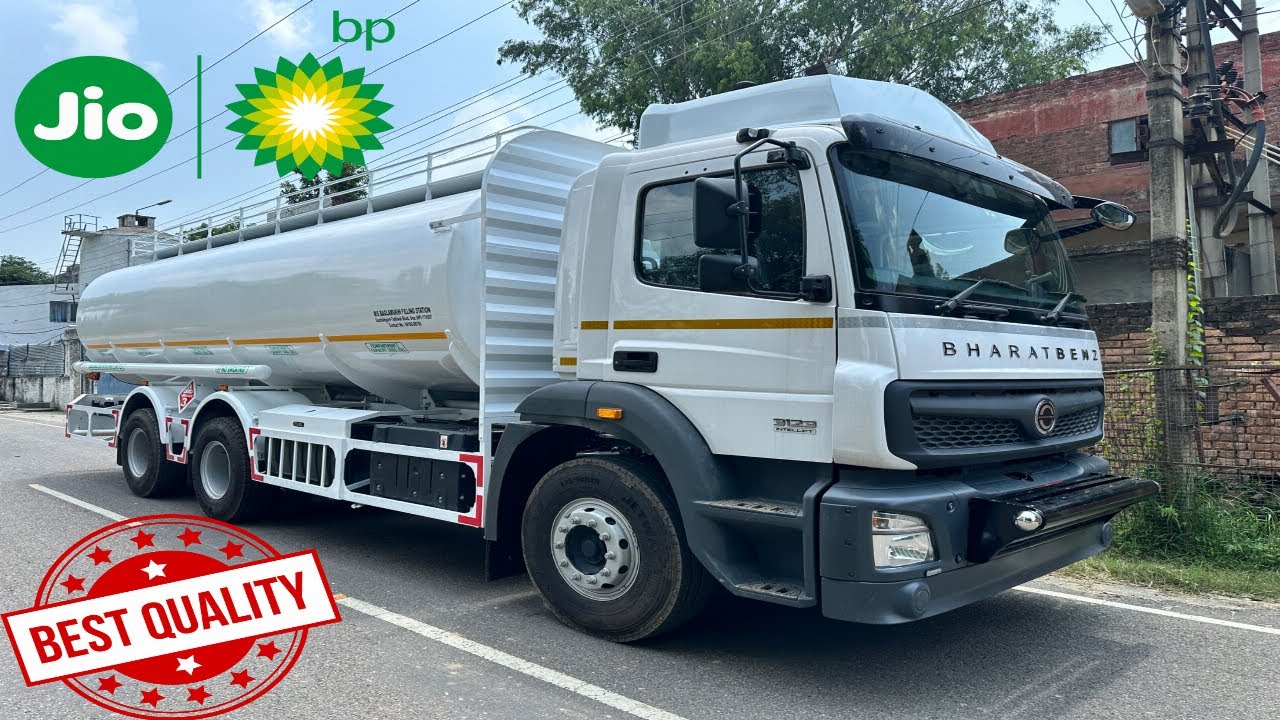 24 KL Top Loading Petroleum Road Tanker JIO|BP - YouTube