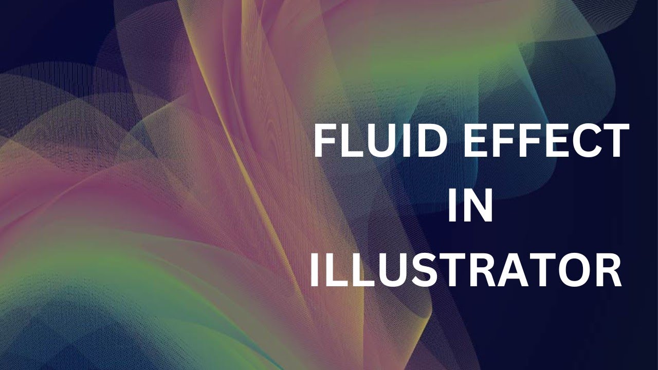 Fluid effect in Illustrator guide step by step - YouTube