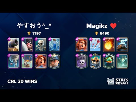 やすおう^_^ vs Magikz ❤️ [CRL 20 WINS]