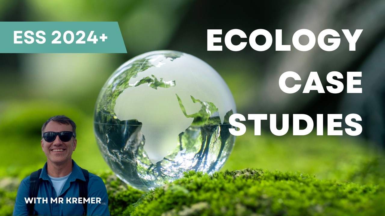 IB ESS Topic 2 Ecology case studies for SL and HL - YouTube