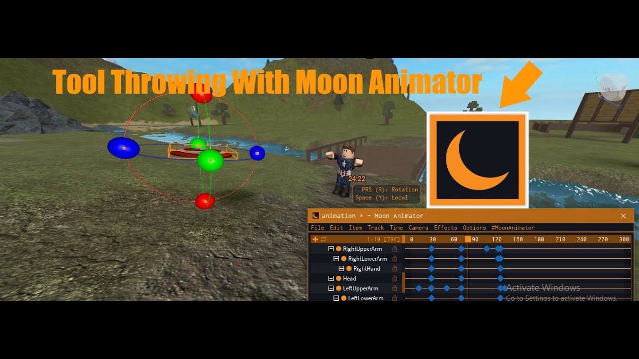 How To Make Tool Throwing In Roblox Studio - YouTube