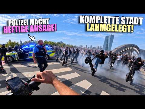Der WELTWEIT größte E-Scooter Rideout ESKALIERT komplett!