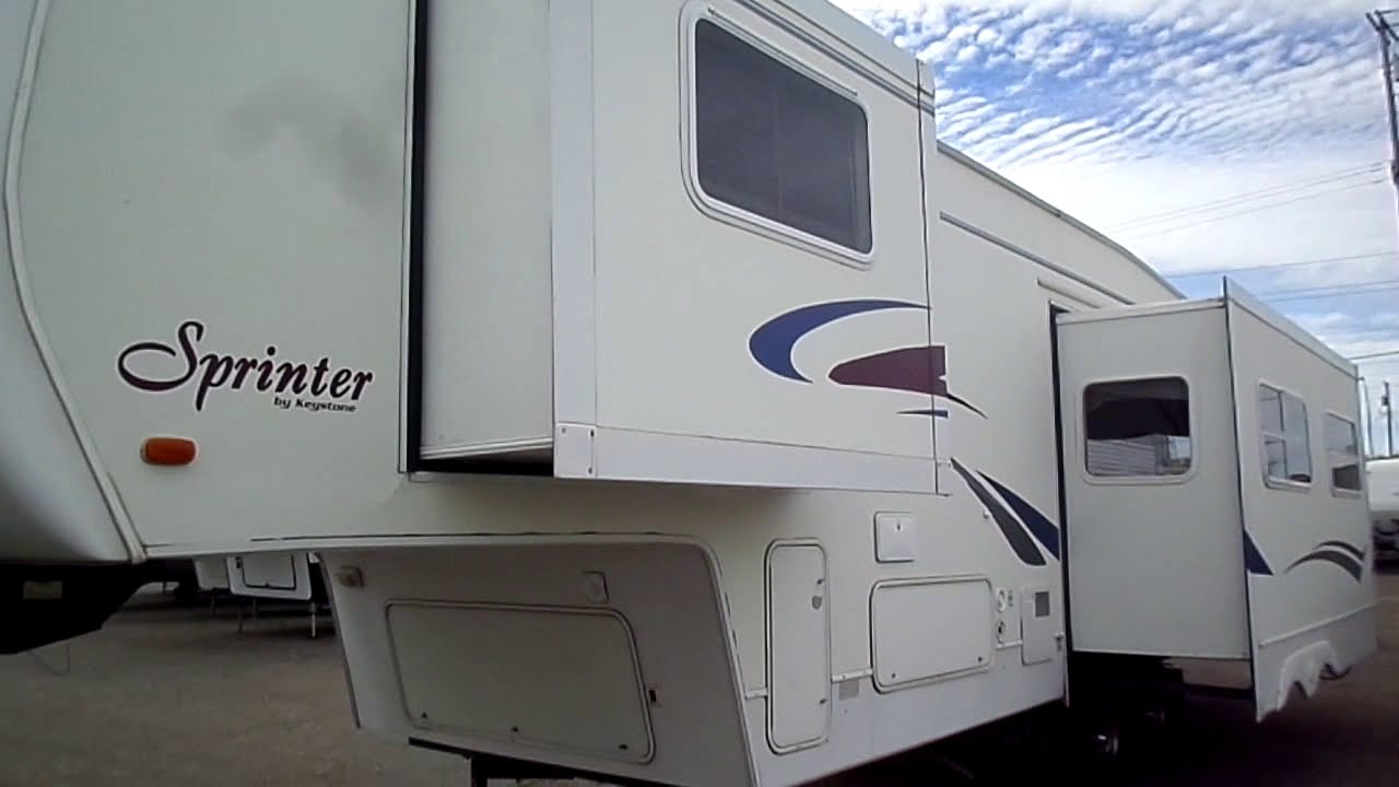 2002 Keystone Sprinter Fifth Wheel 29 Extra Clean - YouTube