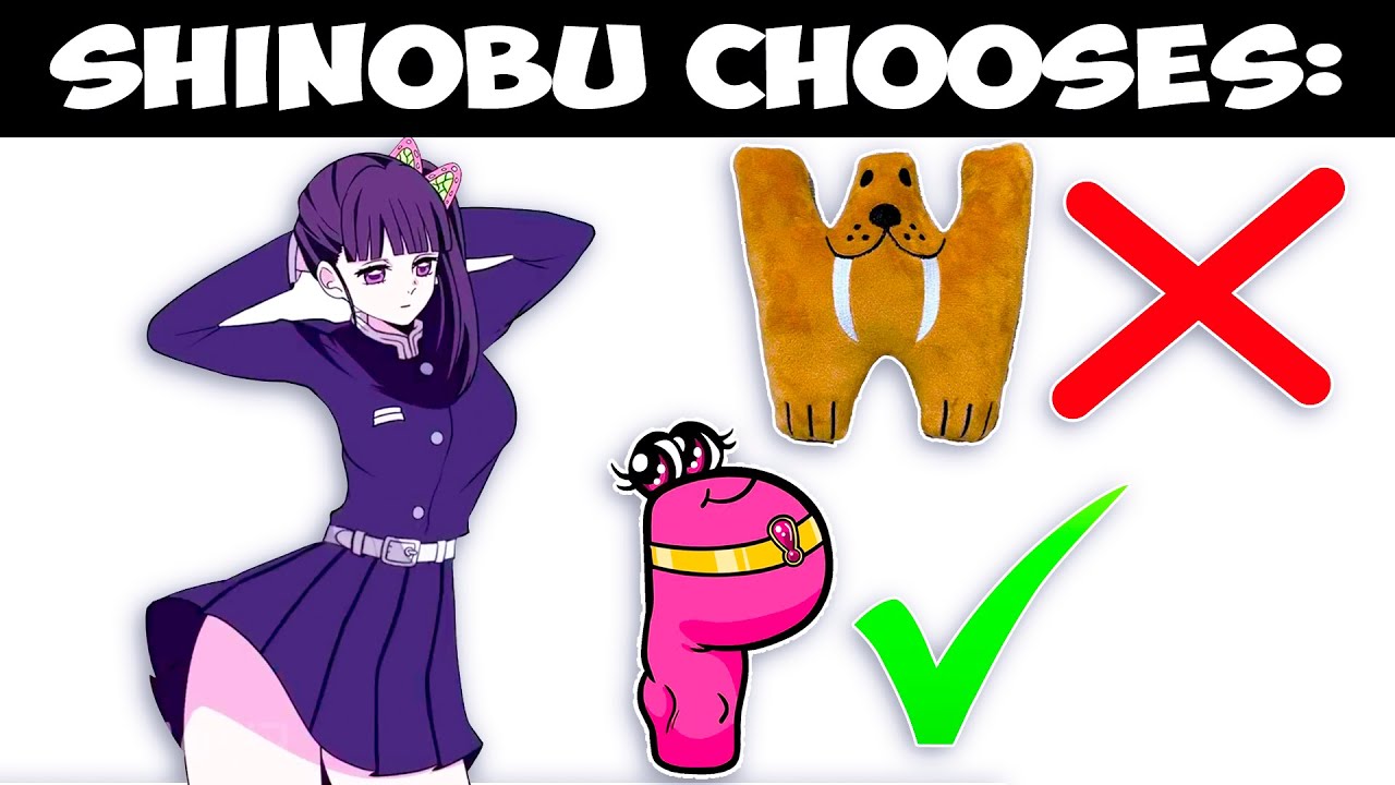 Zero Two Dodging meme - Shinobu Chooses Alphabet Lore - YouTube