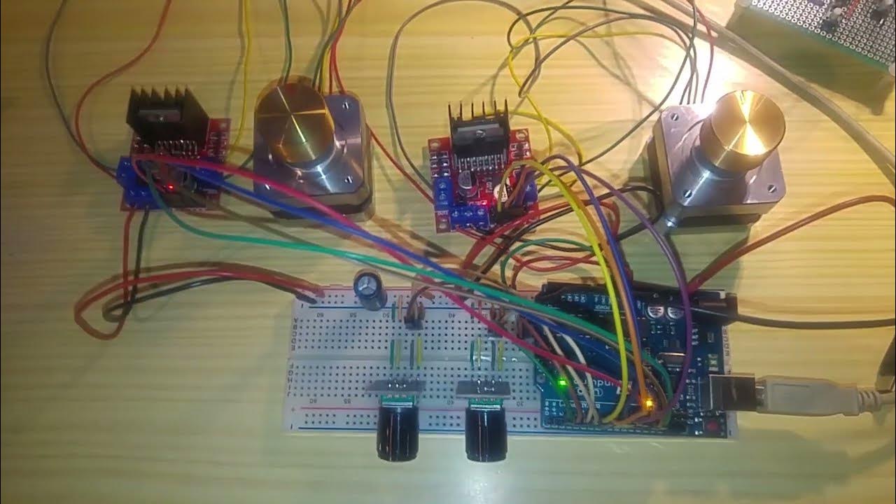Commande de 2 Moteurs pas à pas Nema 17 via 2 Encodeurs Rotatifs v1.0 ...