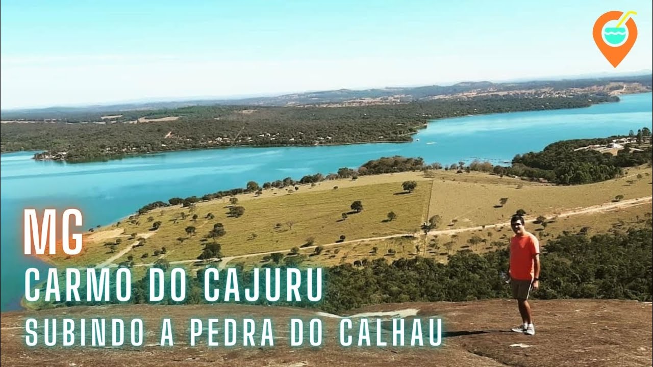 SUBINDO A PEDRA DO CALHAU EM CARMO DO CAJURU, MINAS GERAIS - VALEU A ...