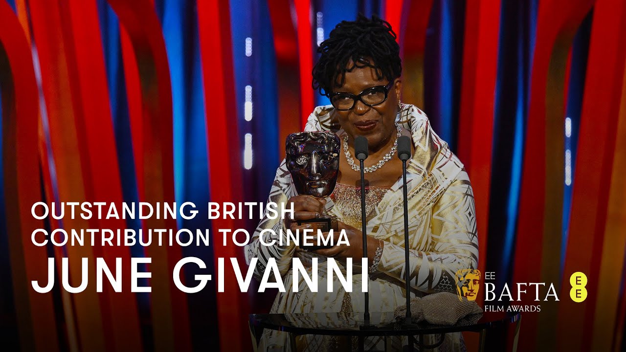 June Givanni gets the Outstanding British Contribution to Cinema award ...