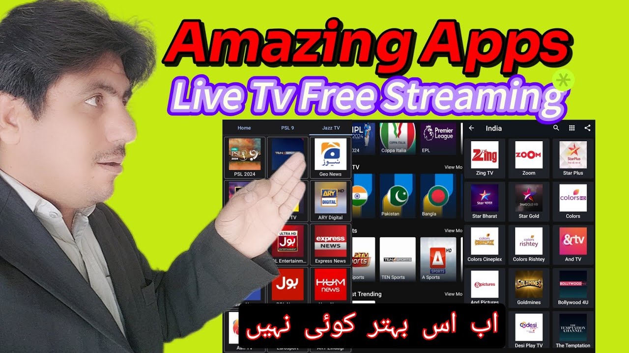 Amazing Top 2 Free live Tv Streaming Apps 📺 Watch Tv Channel 🤗 - YouTube