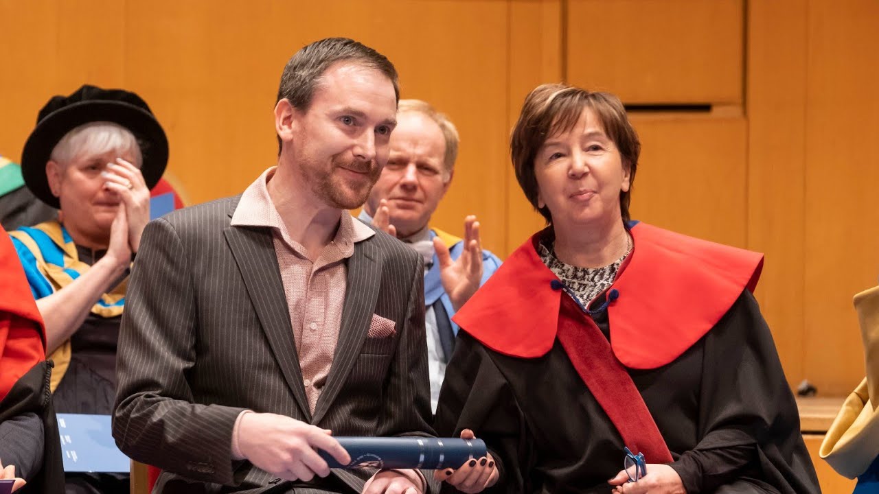 Kenny Ritch receives an Honorary Degree of Doctor of the University on ...