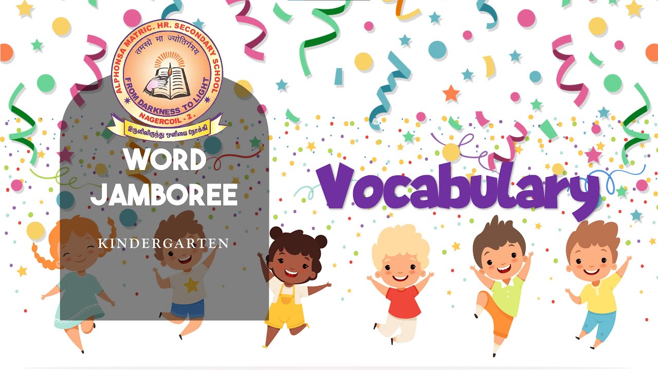 Junior KG Word Jamboree - YouTube