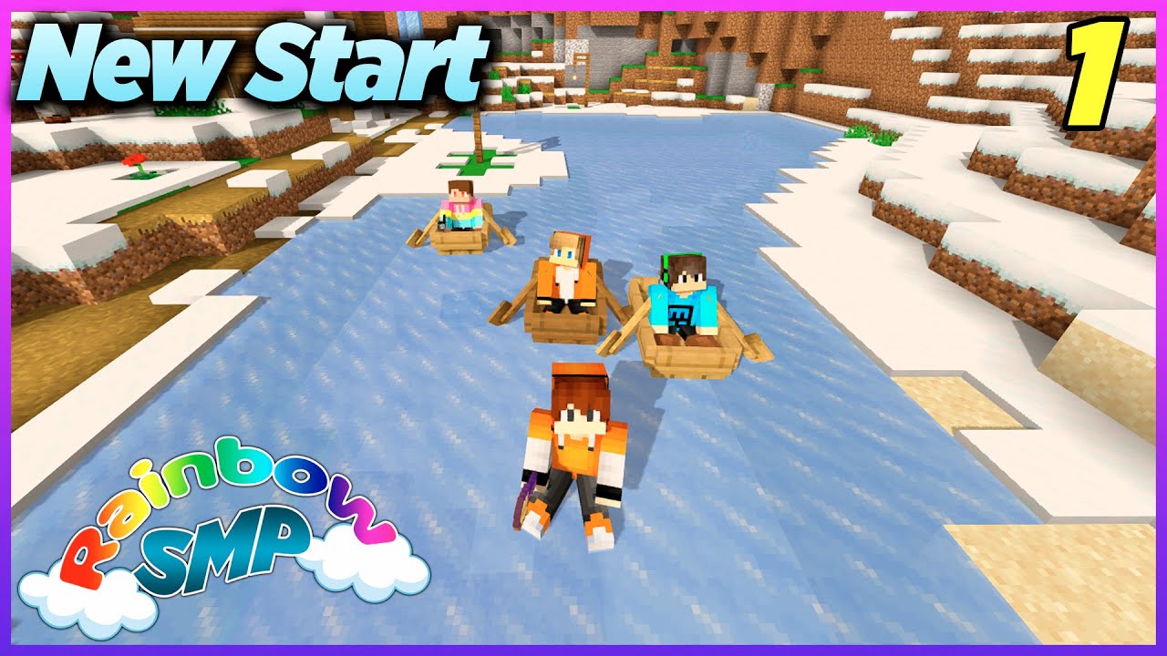 A New Start In RAINBOW SMP - Minecraft - YouTube