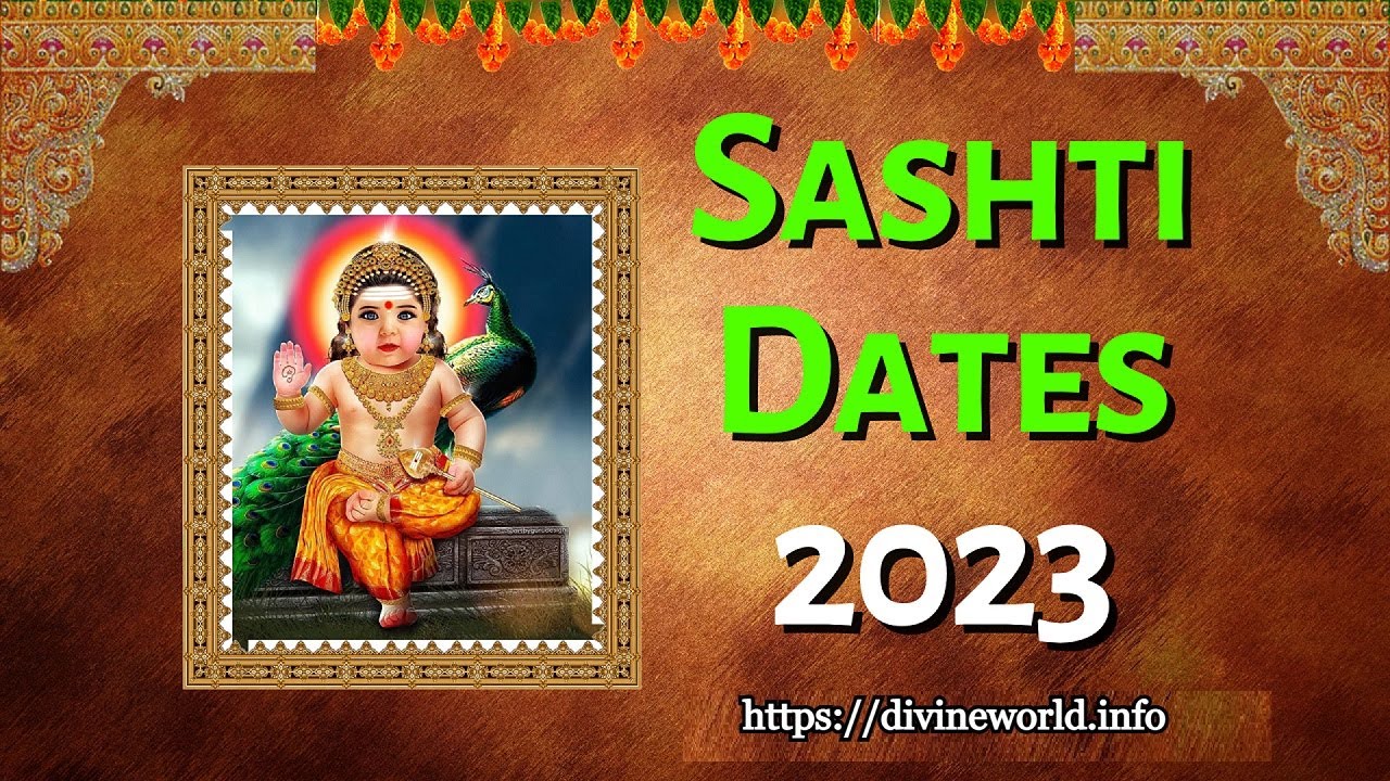 Skantha Sashti Dates 2023 YouTube skantha-sashti-dates-2023-youtube
