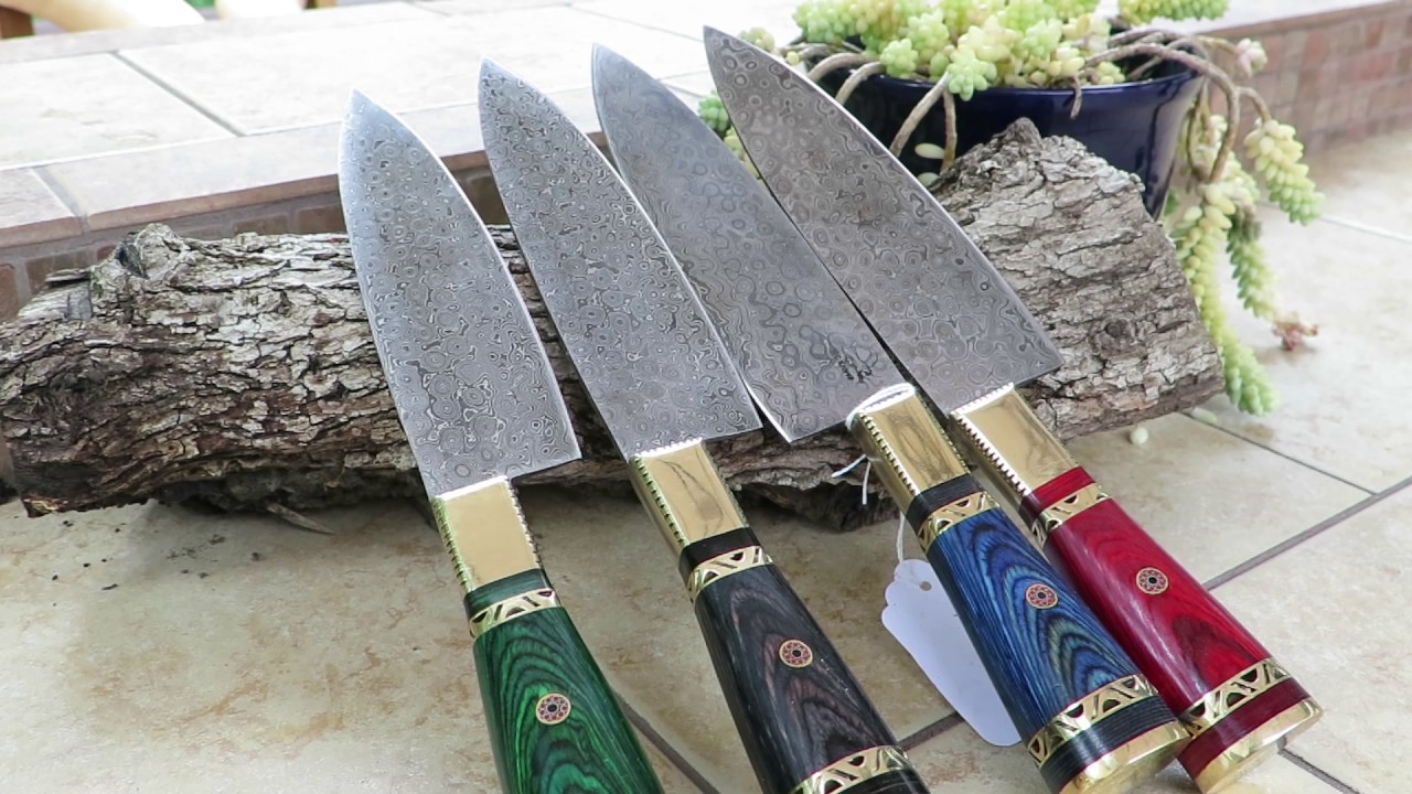 DKC-533 Grand Chef Master Series DKC Knives Custom Hand Made Damascus ...