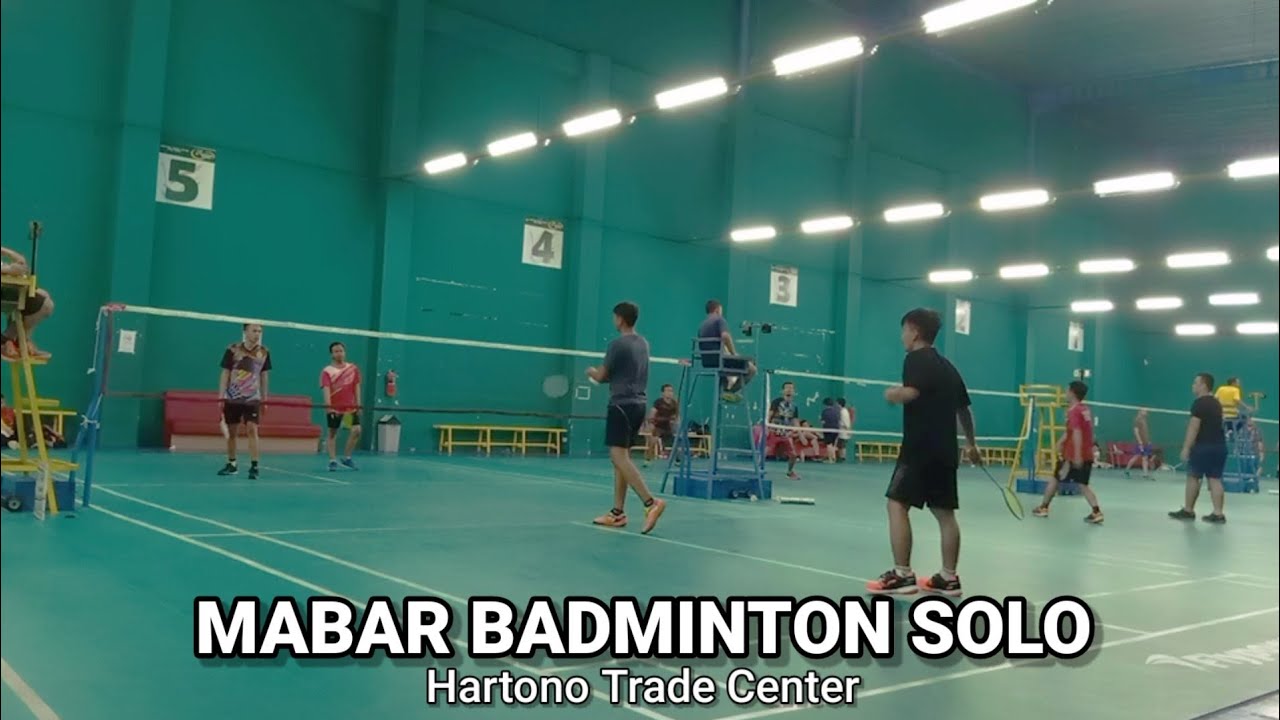 Mabar Badminton Solo | Hartono Trade Center - YouTube