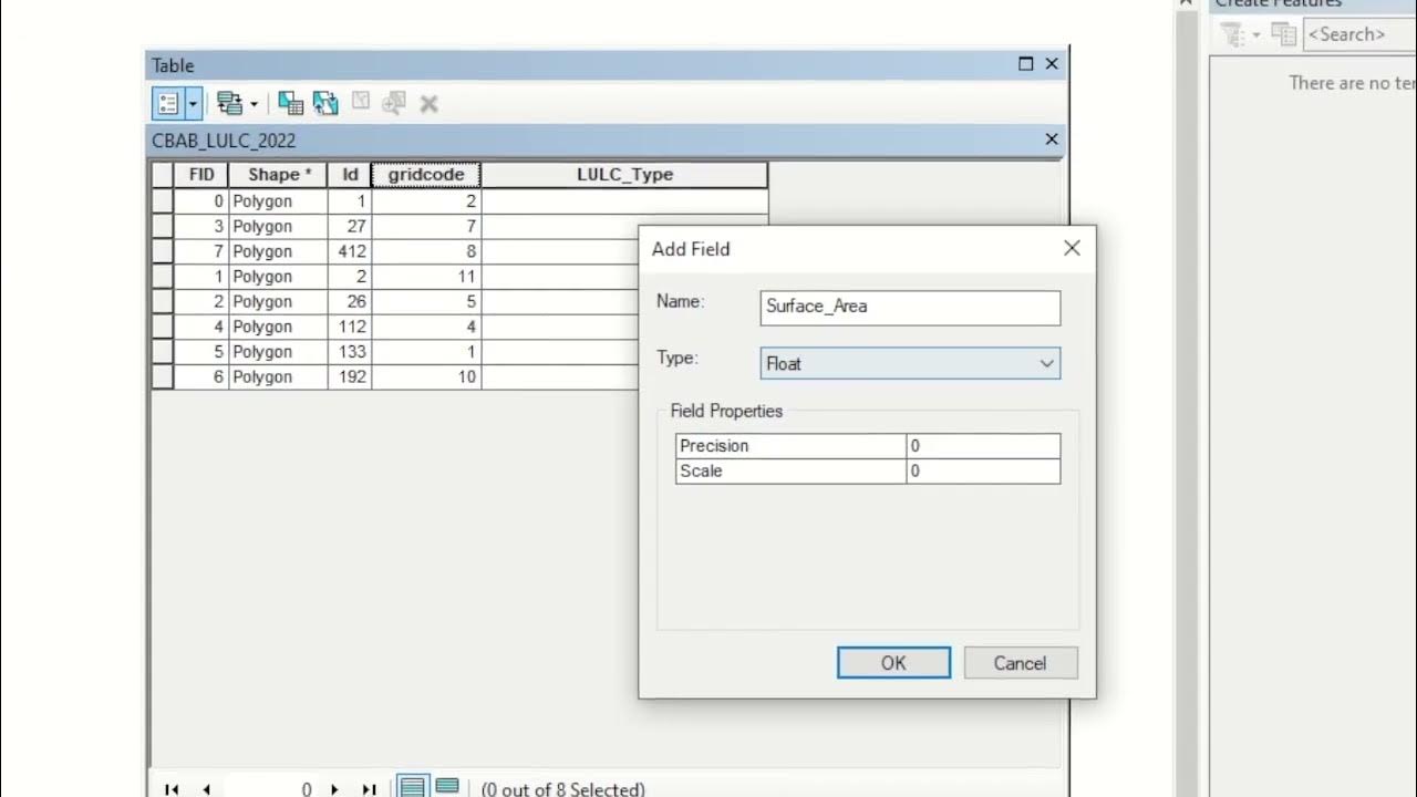 Adding new fields in Data attribute table - YouTube