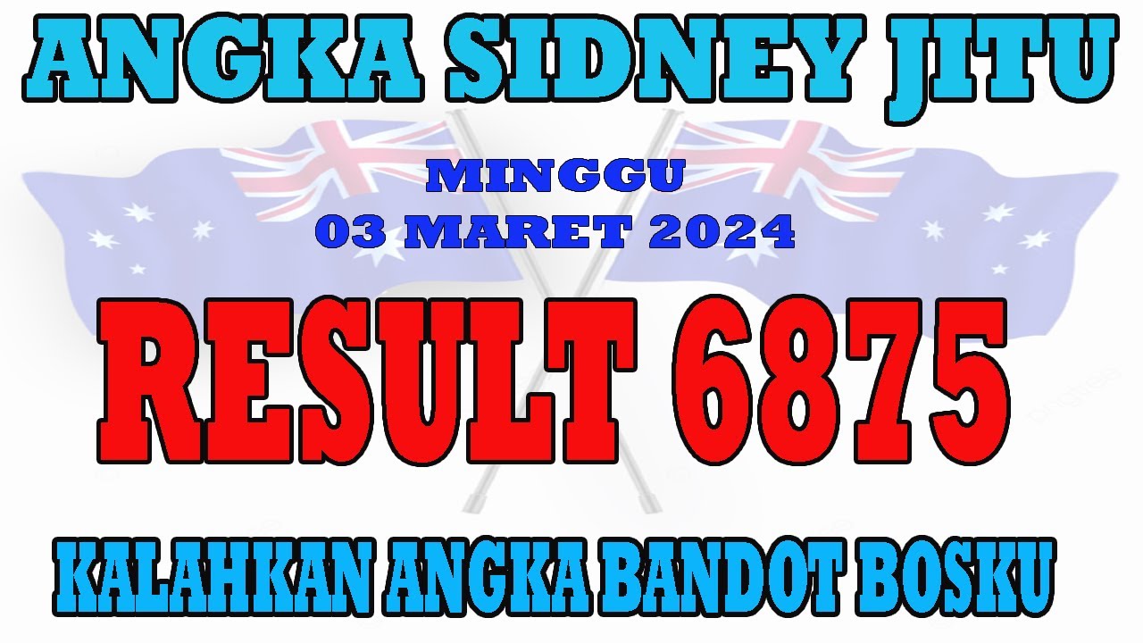 PREDIKSI SIDNEY HARI INI 05 MARET 2024 | BOCORAN ANGKA SYDNEY JITU | ANGKA TOGEL SDY HARI INI ...
