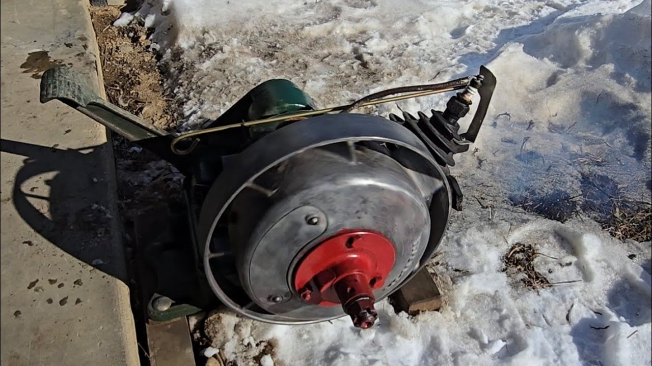 1937 Maytag Model 92 Multi-Motor 2-stroke Washing Machine Engine - YouTube