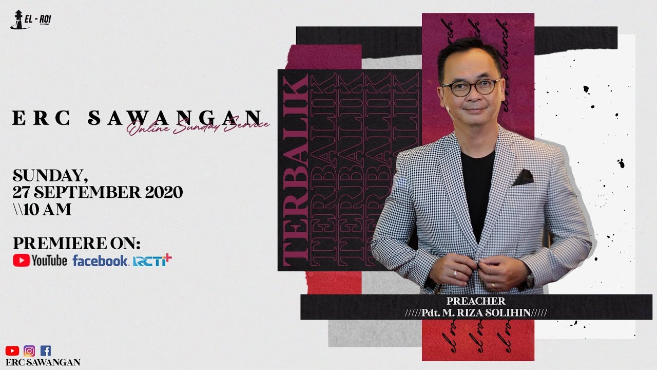 TERBALIK ~ PDT. M. RIZA SOLIHIN | Ibadah Online | 27 September 2020 ...