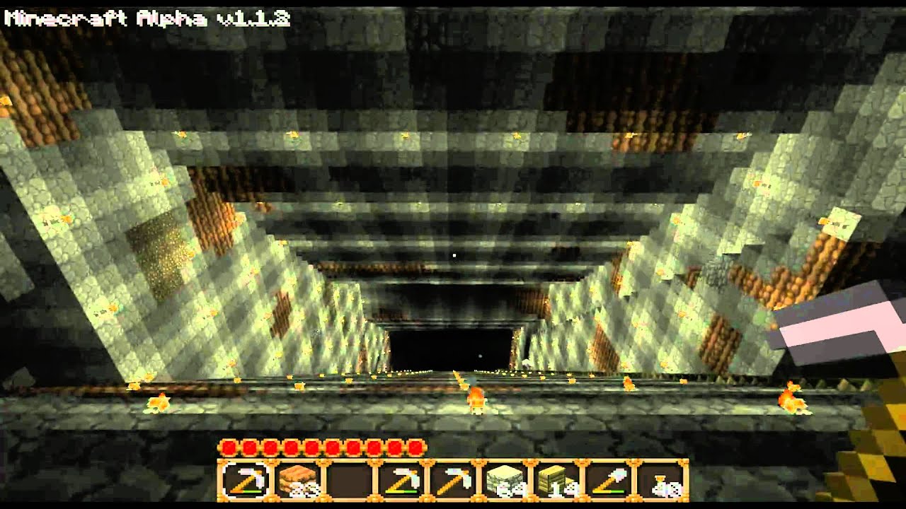 My Minecraft Strip Mine - YouTube
