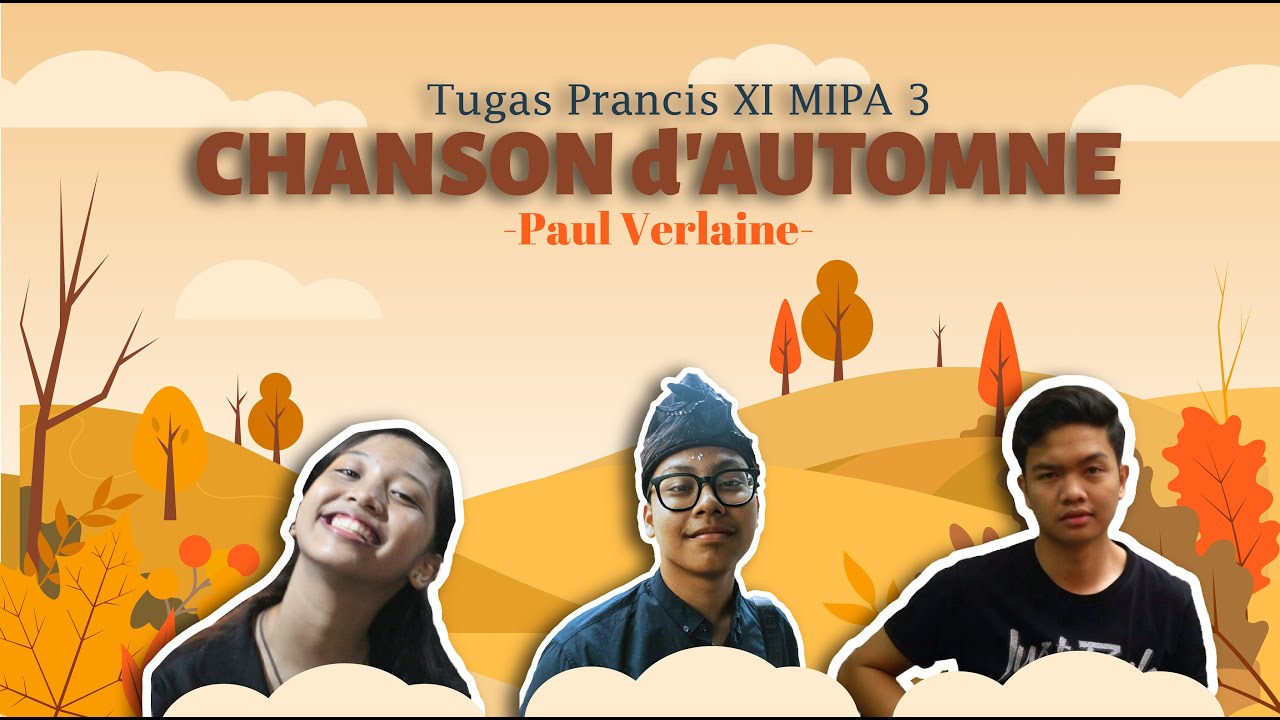 French Poeme - Chanson d'Automne de Paul Verlaine - YouTube