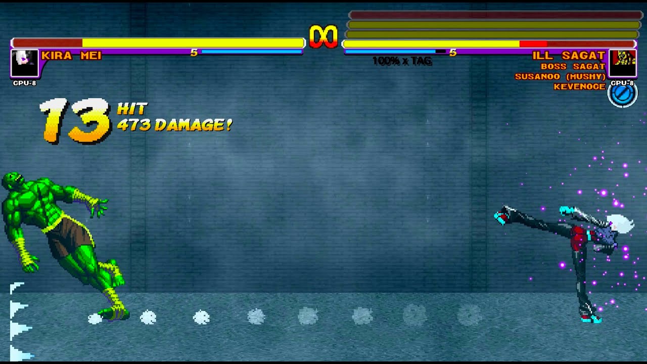 Countermeasures Achieved! Kira Mei vs Team Kevenoce [IKEMEN GO/Mugen ...