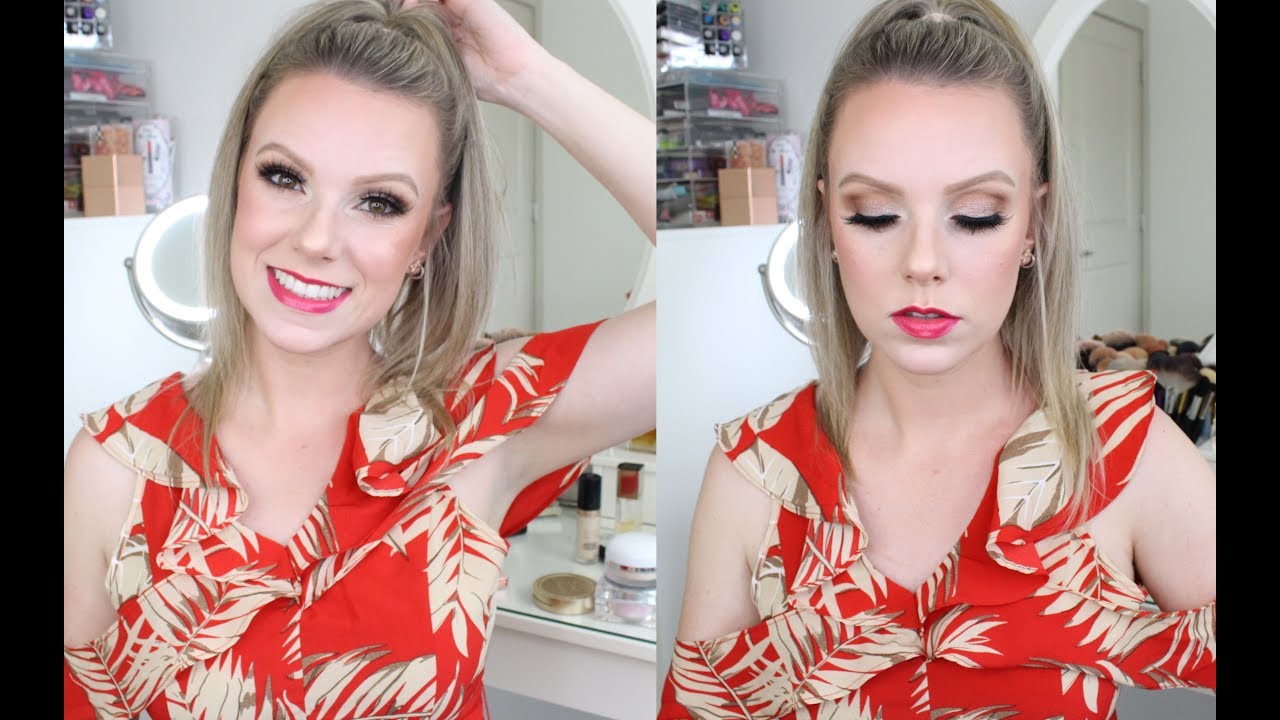 Full Face Chat Through Tutorial Using New Products - YouTube