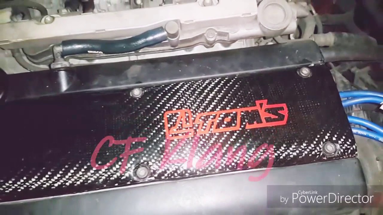 Toms cf plug cover 4AGE 20V - YouTube