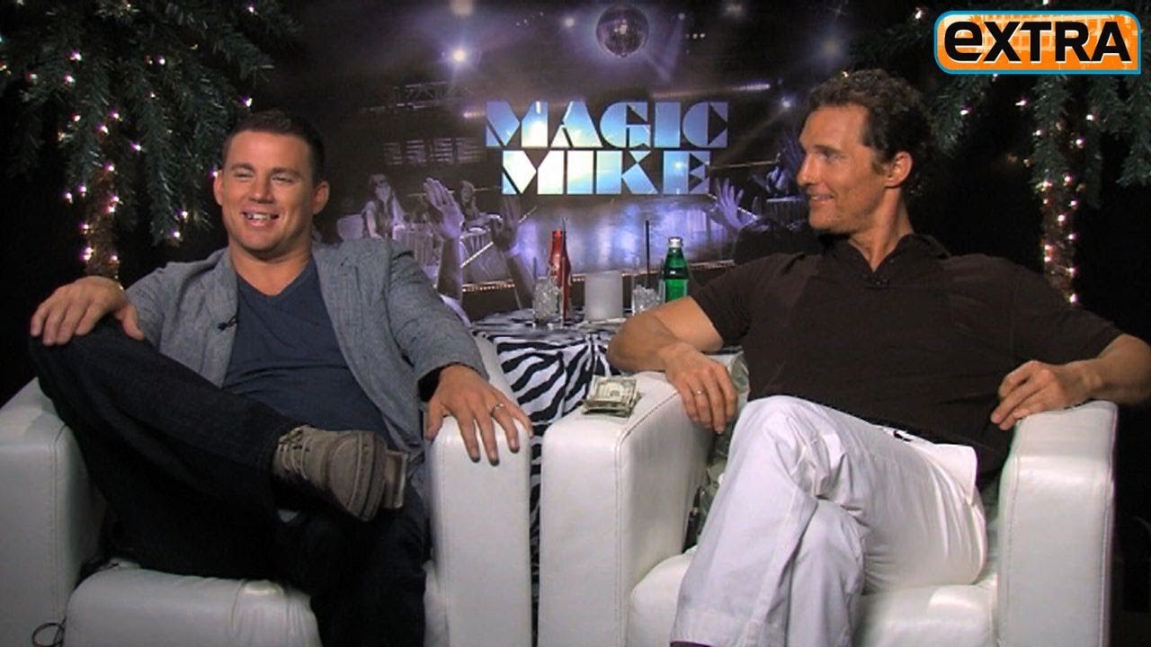 'Magic Mike': Matthew McConaughey's G-String Malfunction - YouTube