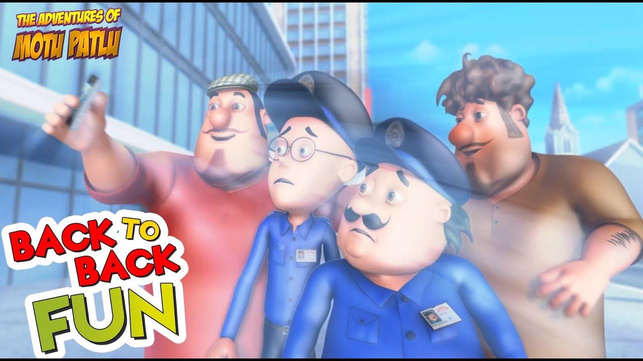 Motu Patlu Bane Police | 17 | Back To Back Fun 2025 | S10 | Cartoons ...