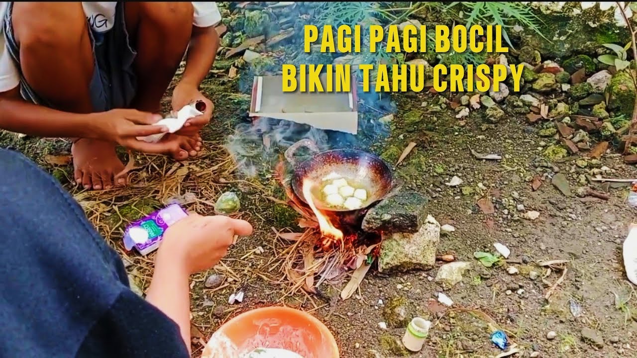 BOCIL MASAK TAHU CRISPY!!! - YouTube