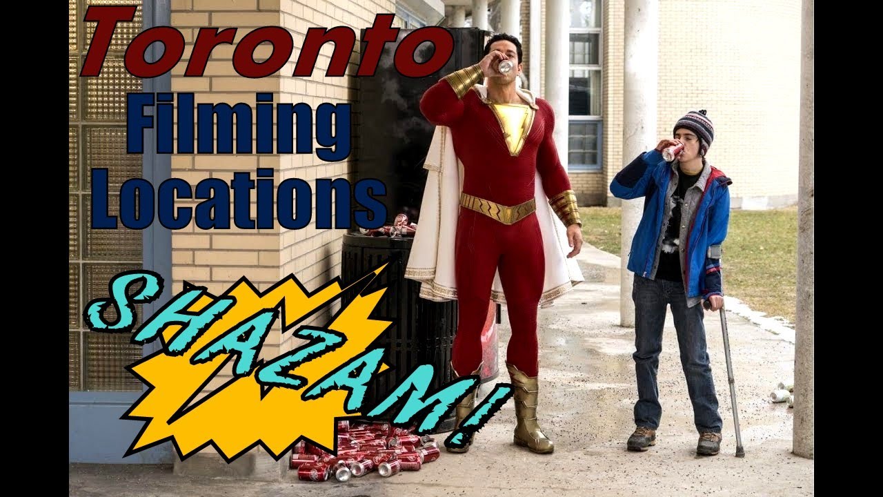 Filming locations, Shazam. - YouTube