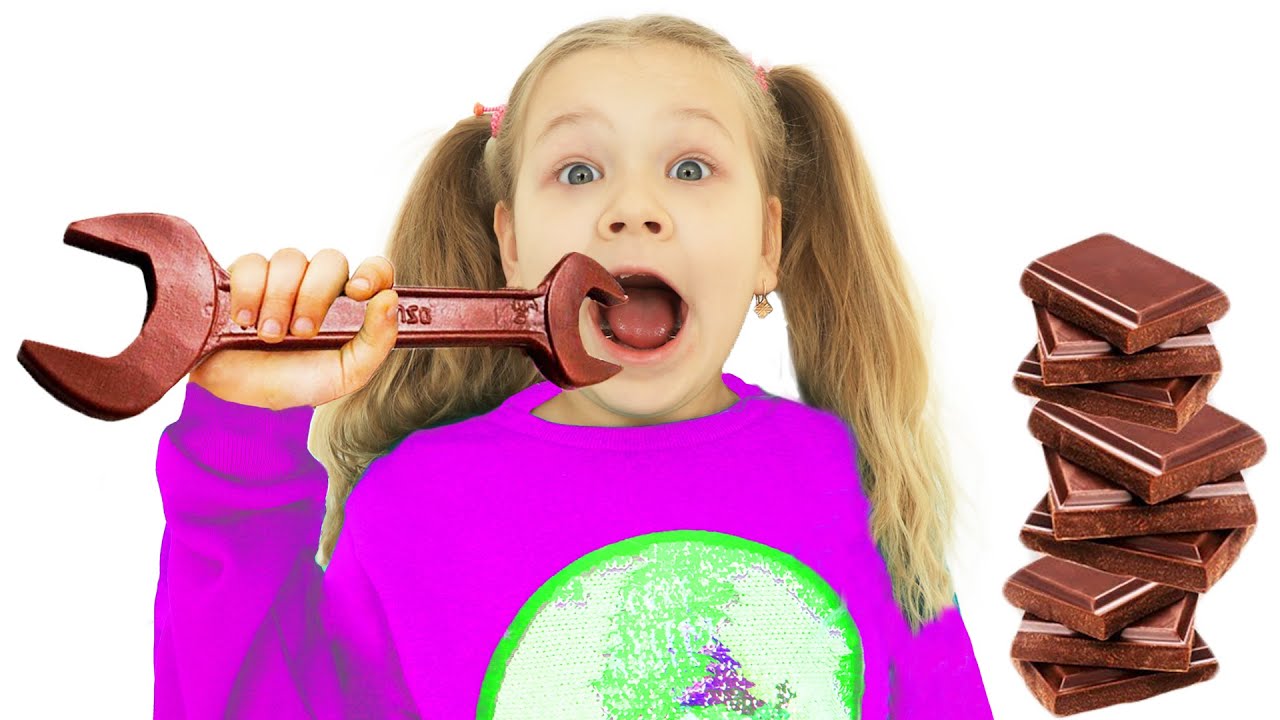 DD staged a chocolate challenge | DD Kids Show - YouTube