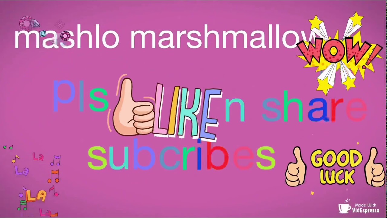 mashlo marshmallow - YouTube