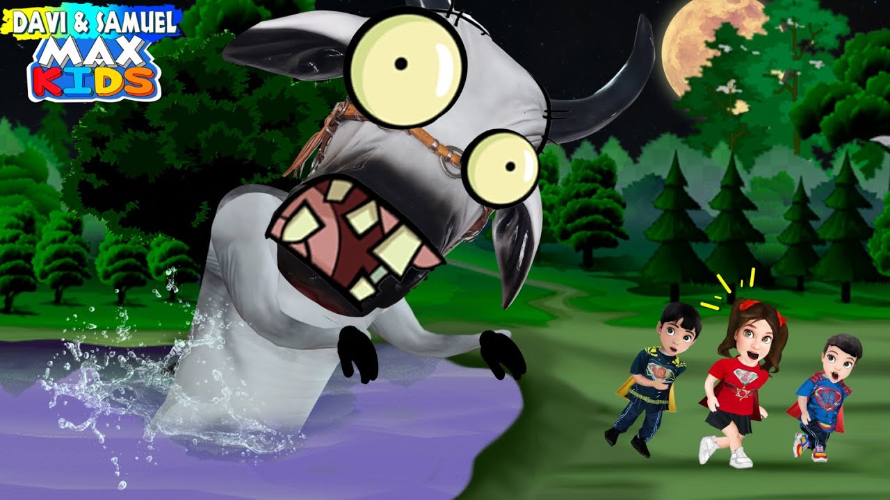 CUIDADO⚠️ MONSTRO NA LAGOA! | BOI DA CARA PRETA🐮 - YouTube