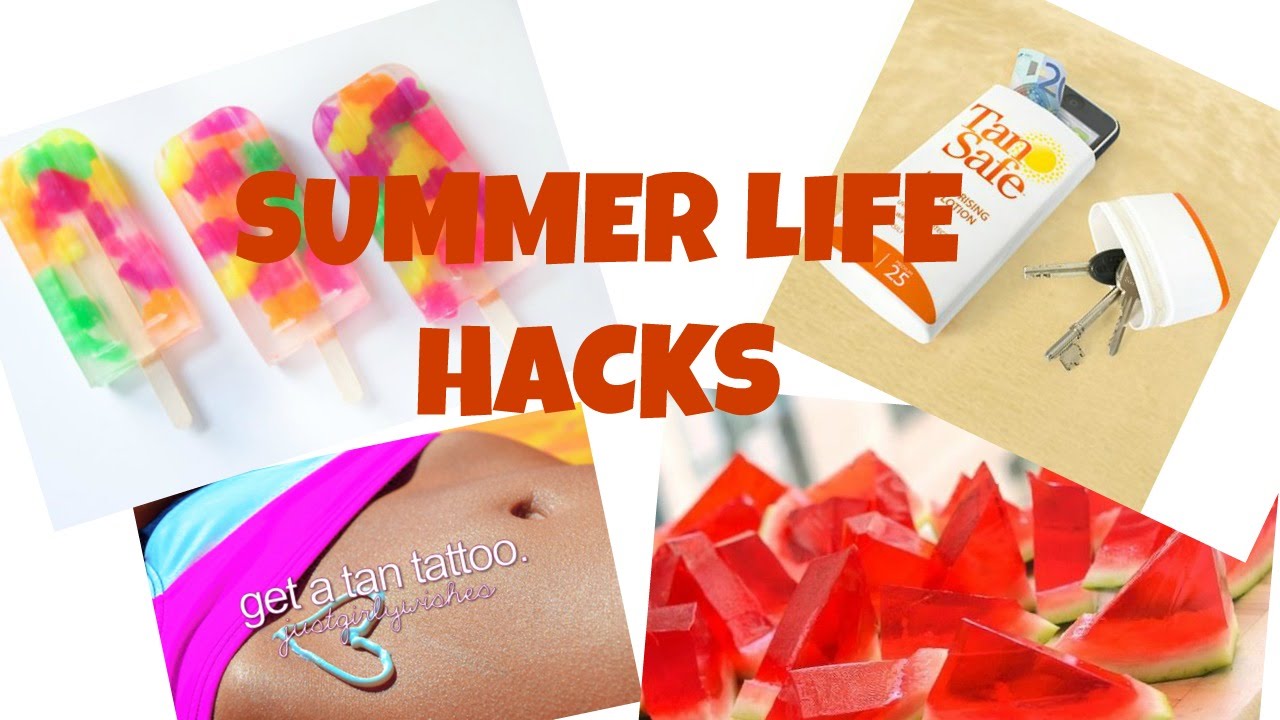 9 Summer Life Hacks|| Chloe - YouTube
