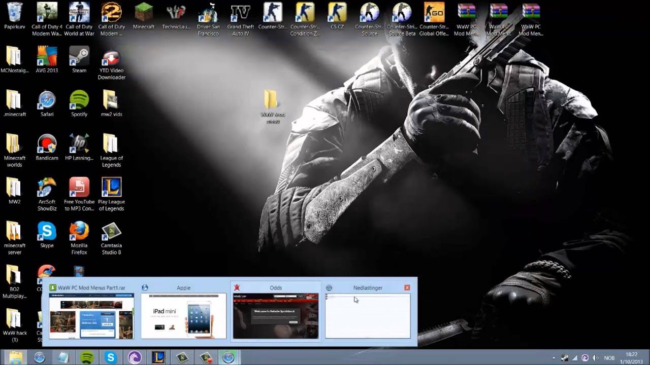 Call of Duty World at War Mod Menu pc - YouTube