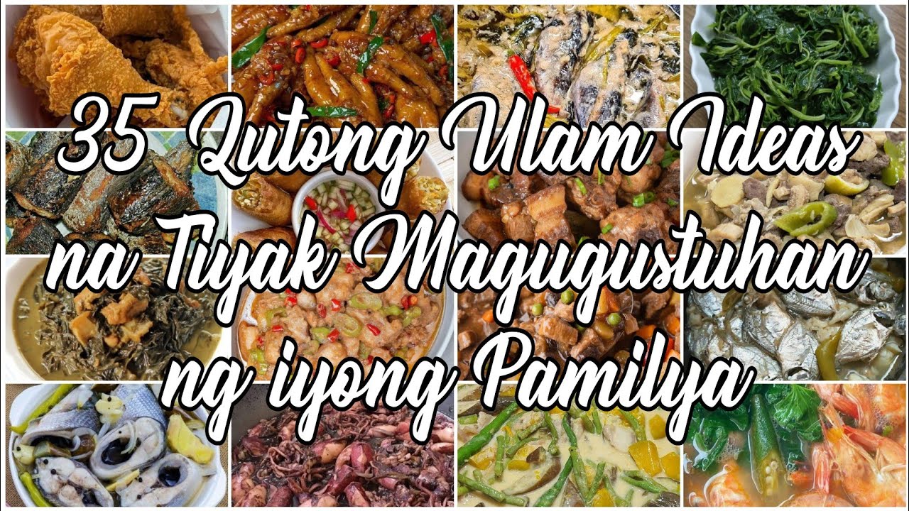35 Lutong Ulam Ideas na Tiyak Magugustuhan ng iyong pamilya 🥰💕 - YouTube