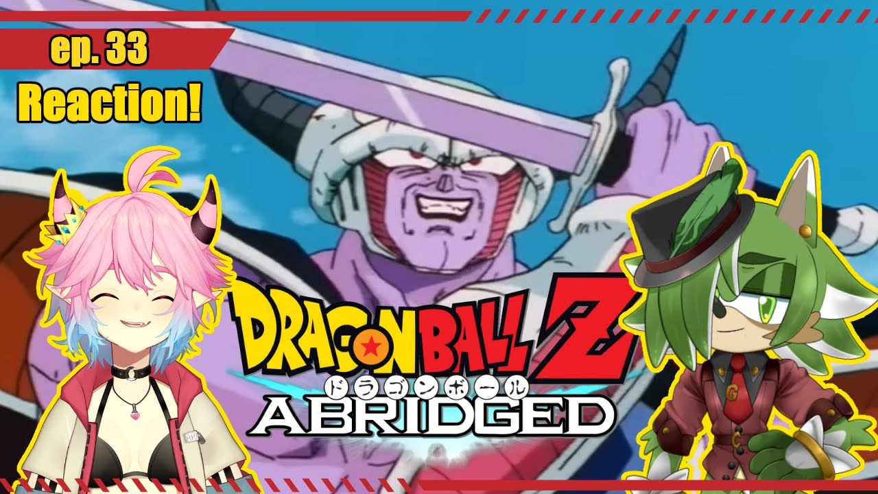 DON'T GIVE HIM YOUR WEAPON?!?! | DragonBall Z Abridged ep 33 | Vtubers ...