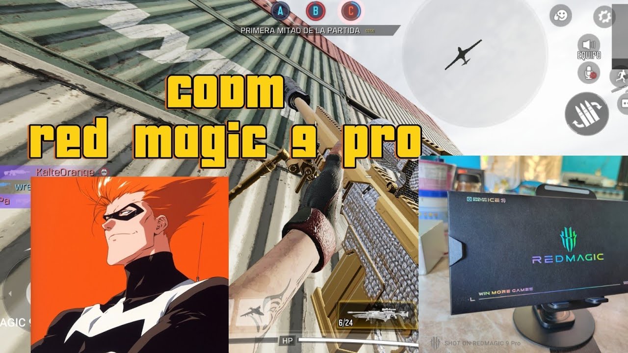 jugando CODM en un red magic 9 pro 😅🤩🥰 - YouTube