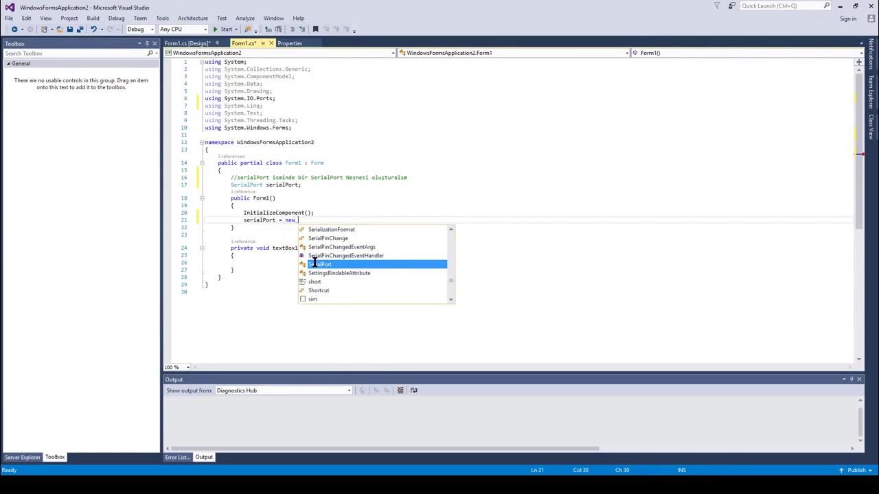 Arduino Forms Applications with Visual Studio - YouTube