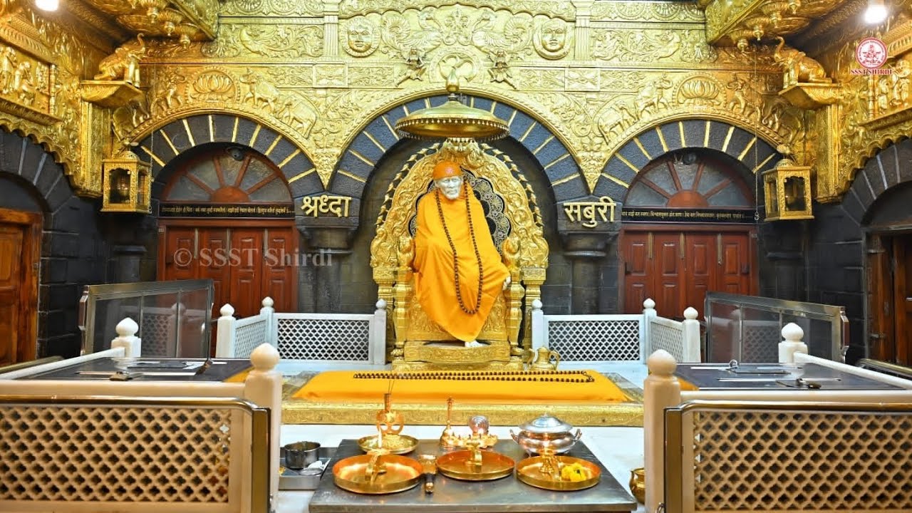 Sai baba shej aarti purv HD and shej aarti sampurn darshan 22nd ...